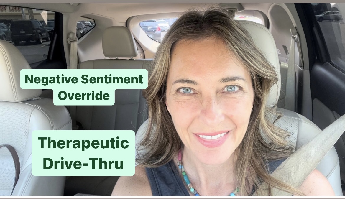Quarterback & Negative Sentiment Override – Therapeutic Drive-Thru